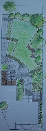 Garden Breeze - Radial garden design, Acton, West London