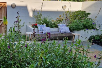 Breeze Garden Design - Diagonal Garden Design, Ealing, West London